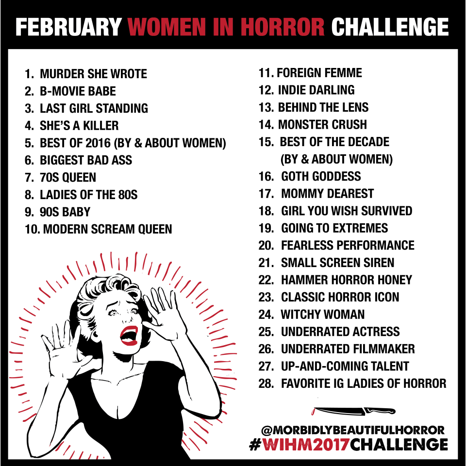 Women in Horror Month 2017 - Morbidly Beautiful